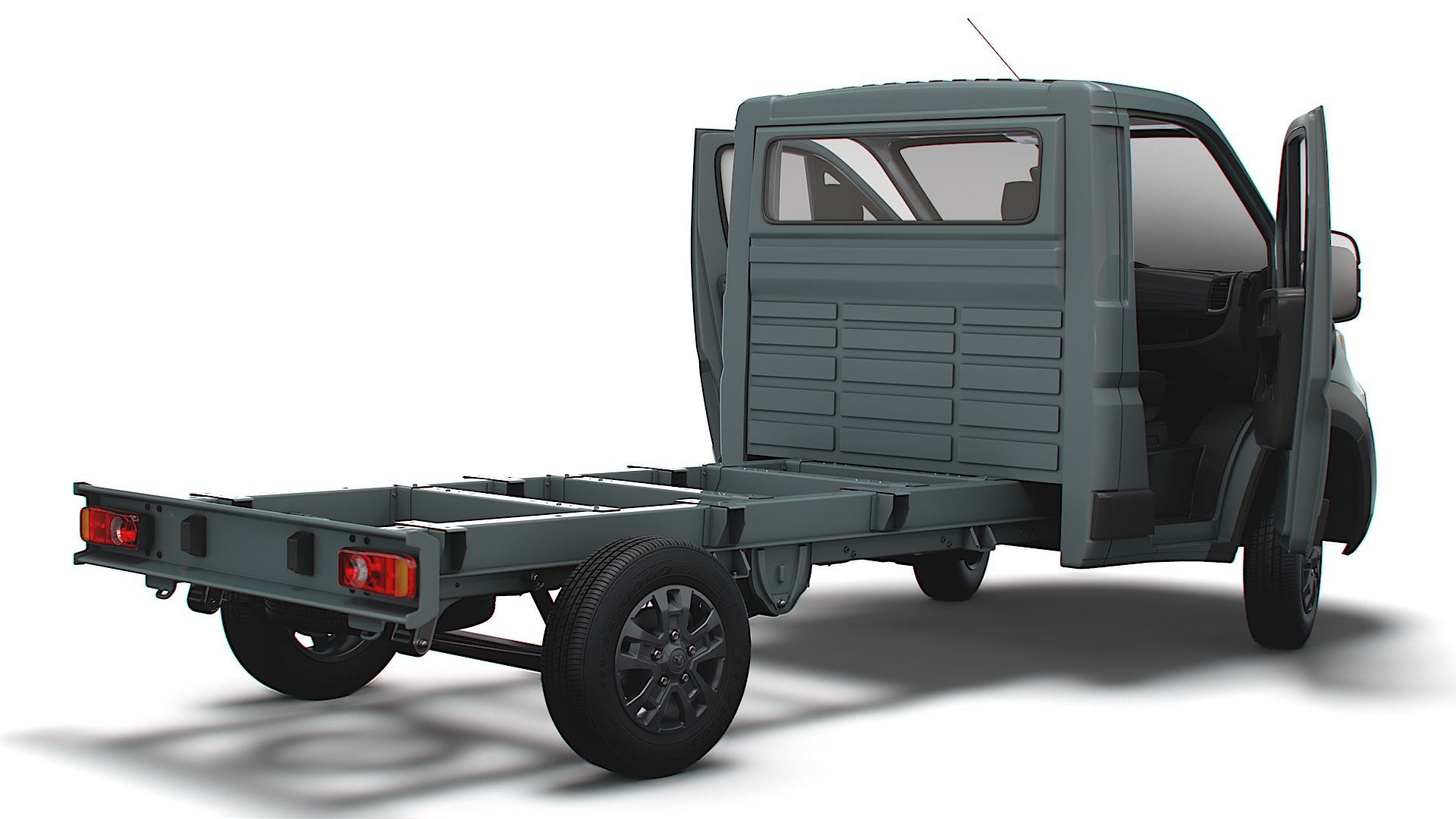 RAM Promaster Chassis HQ Interior Single Cab 3450 WB 2023 3D ...