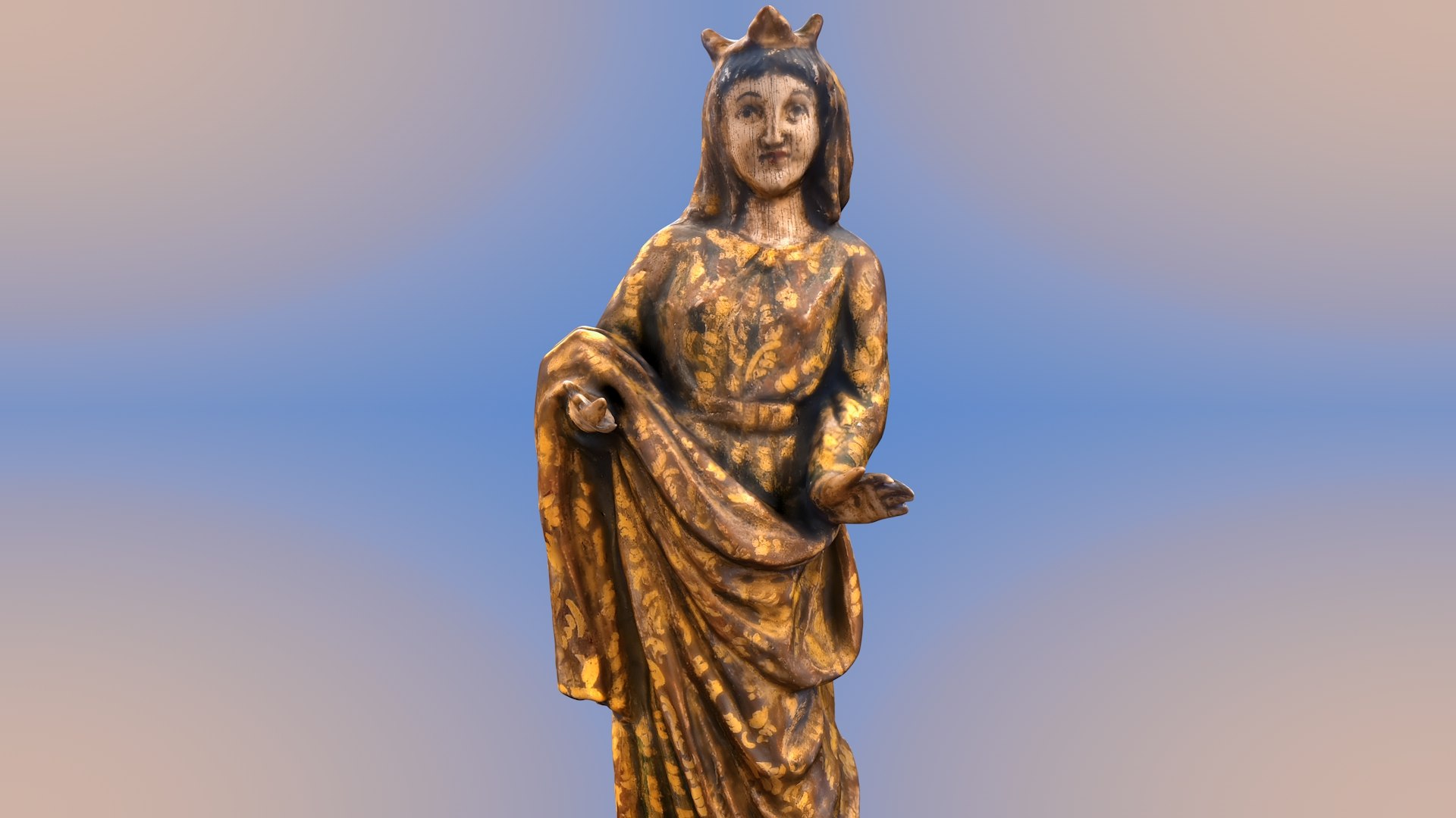 Antique Replica - Queen of Sheba - CGI - GAMES - 3D PRINTING 3D model ...