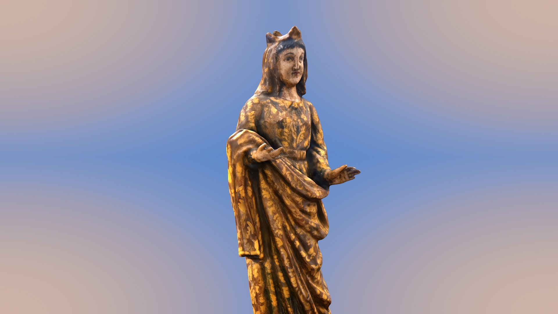 Antique Replica - Queen of Sheba - CGI - GAMES - 3D PRINTING 3D model ...