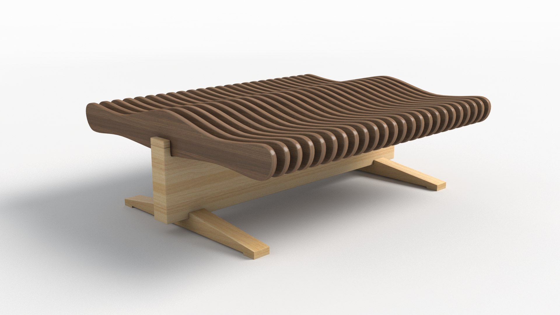 3D Parametric Bench 01 - TurboSquid 2391949