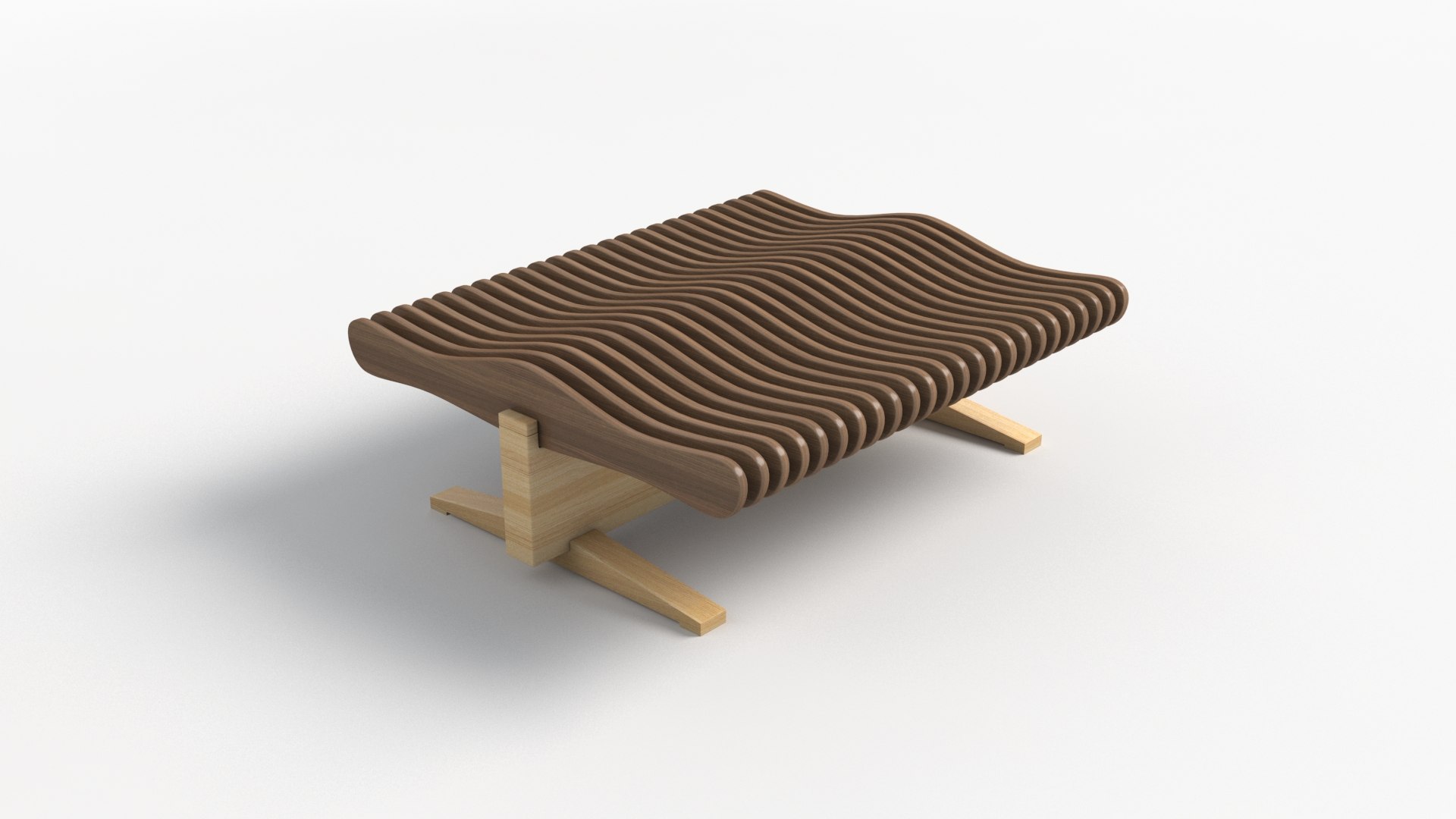 3D Parametric Bench 01 - TurboSquid 2391949