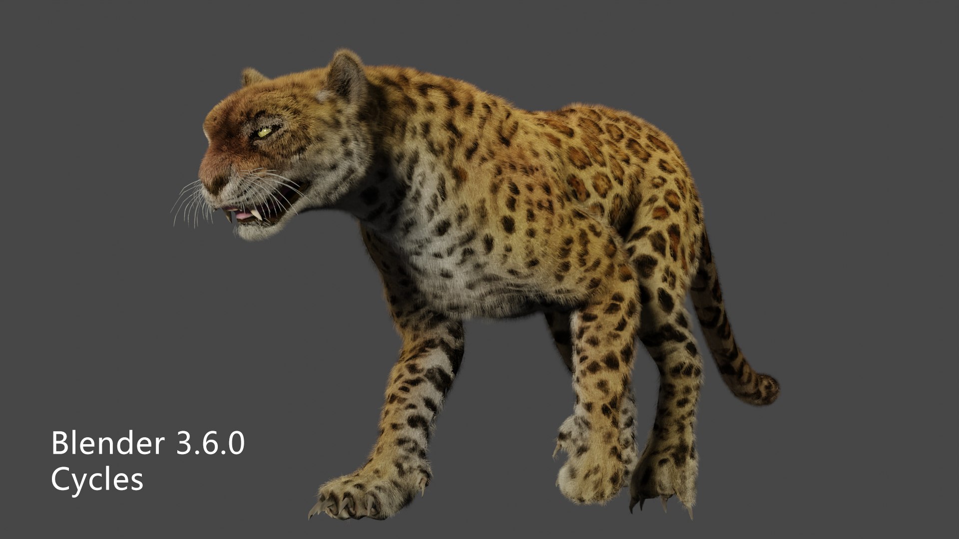 Leopard 3D Model - TurboSquid 2180877