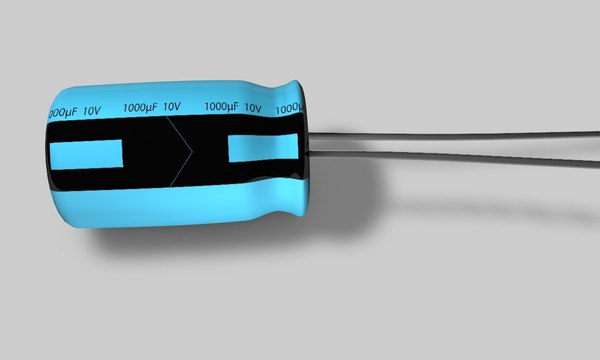 free capacitor 3d model