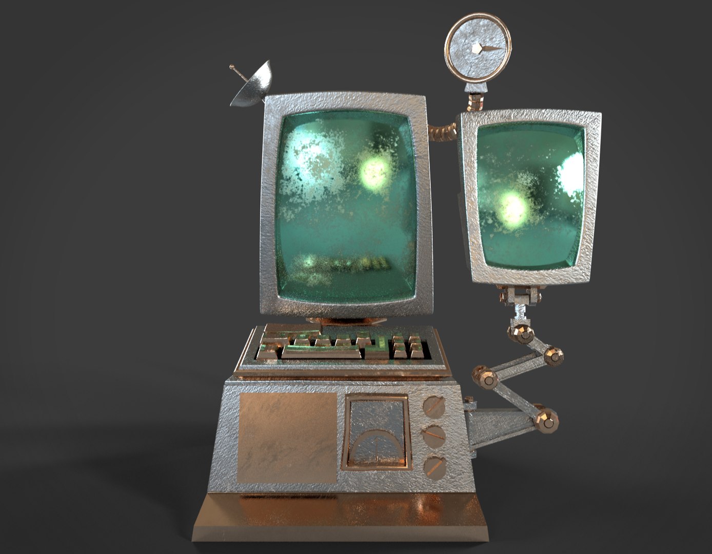 3d Model Comic Computer Labs