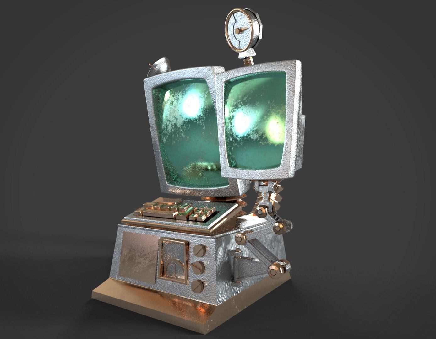 3d Model Comic Computer Labs