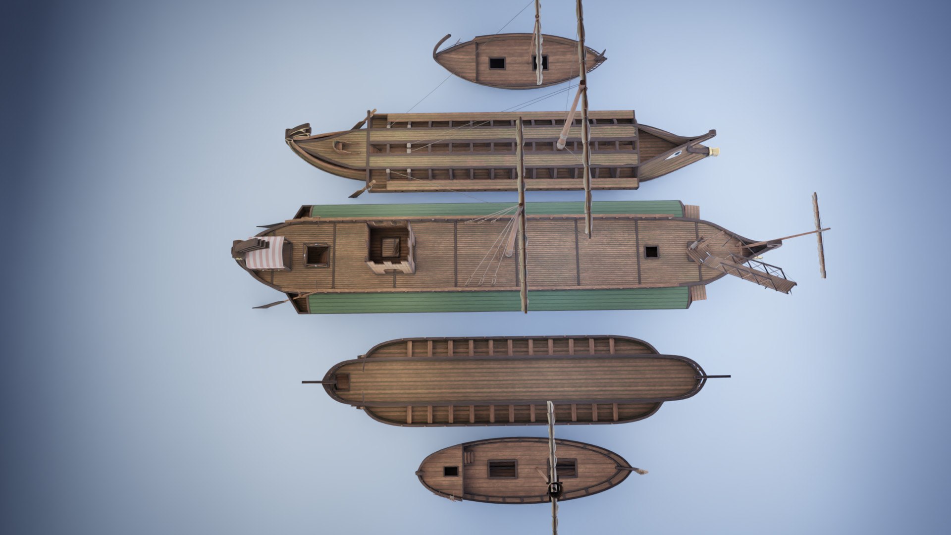 Ancient Ships 3D Model - TurboSquid 2047831