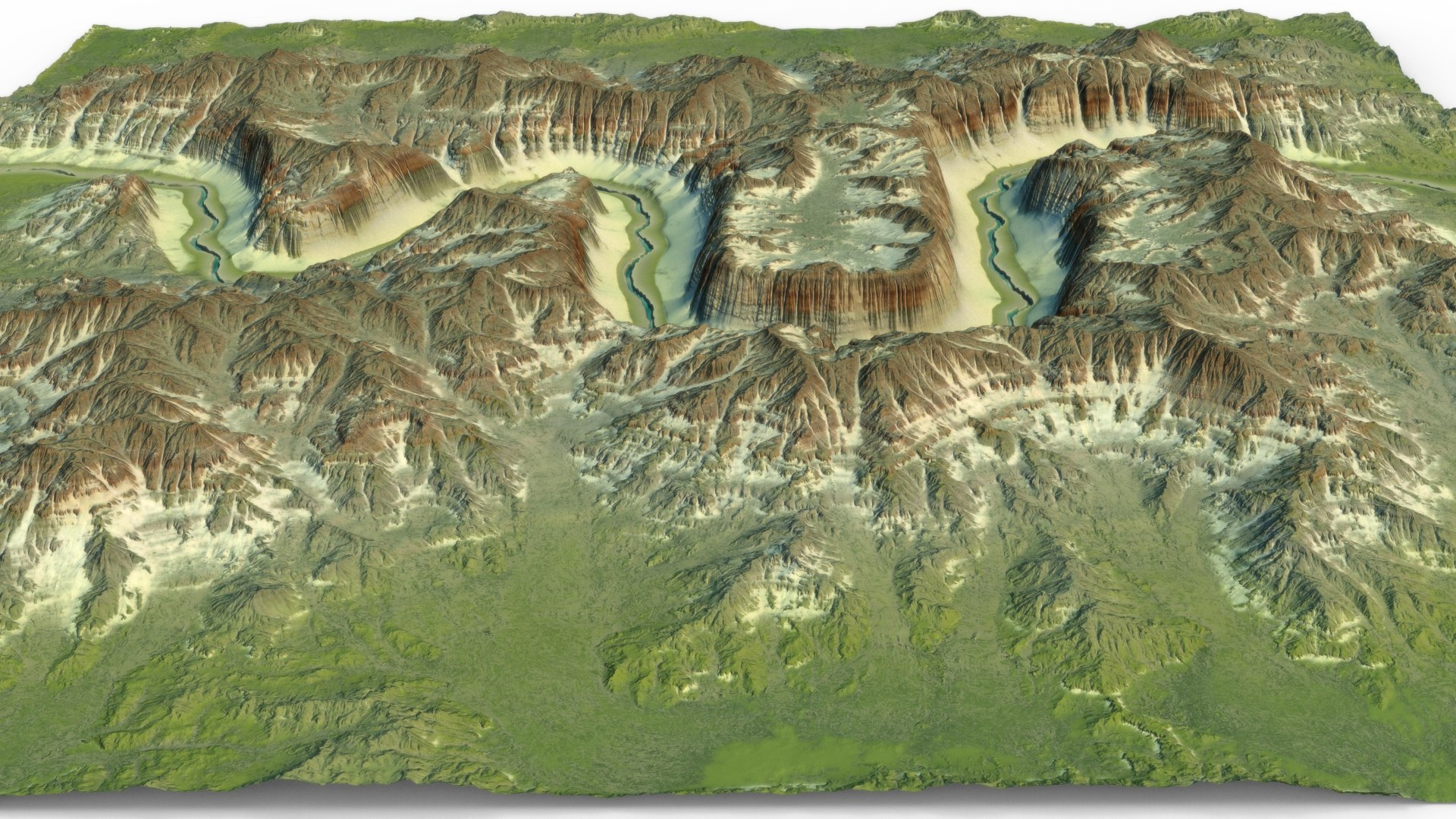 Games Maps Terrain 3D - TurboSquid 1523497