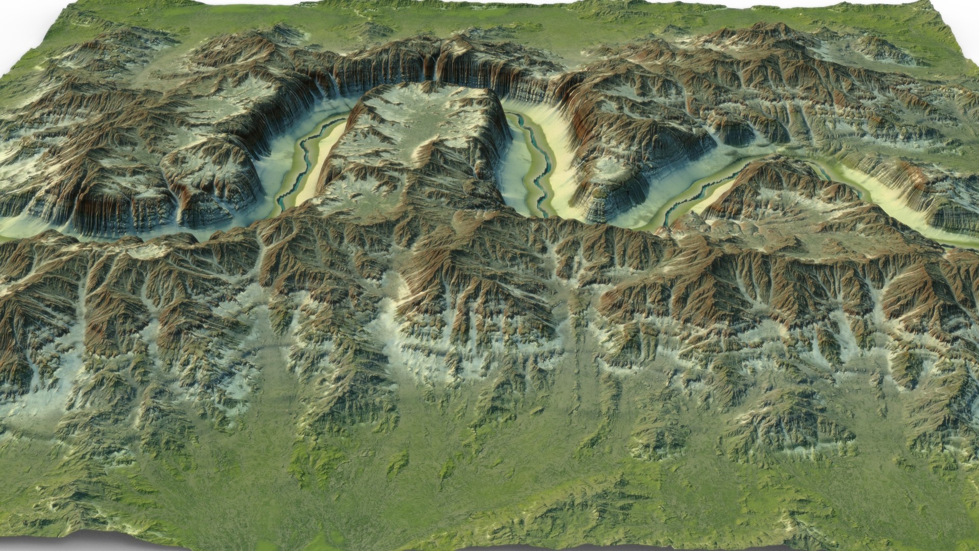 Games Maps Terrain 3D - TurboSquid 1523497
