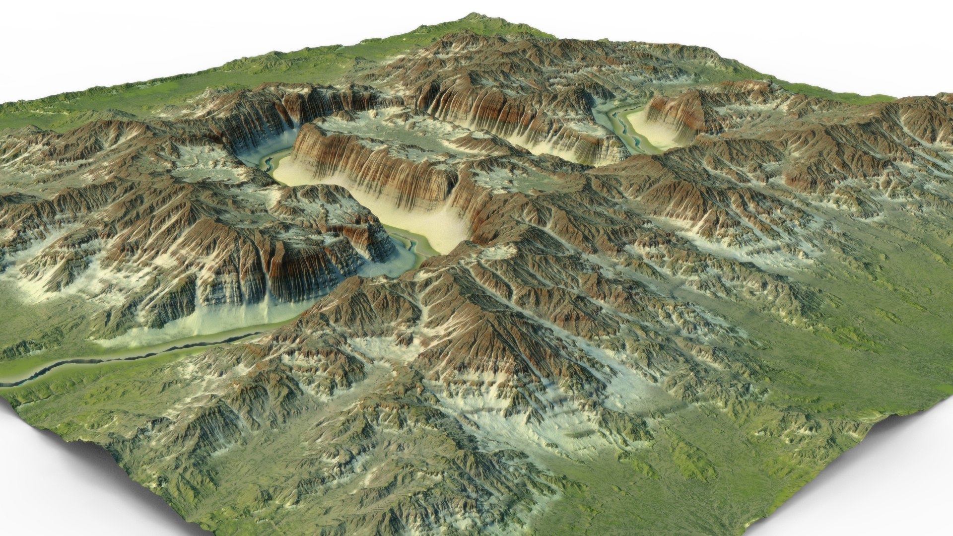 Games Maps Terrain 3D - TurboSquid 1523497