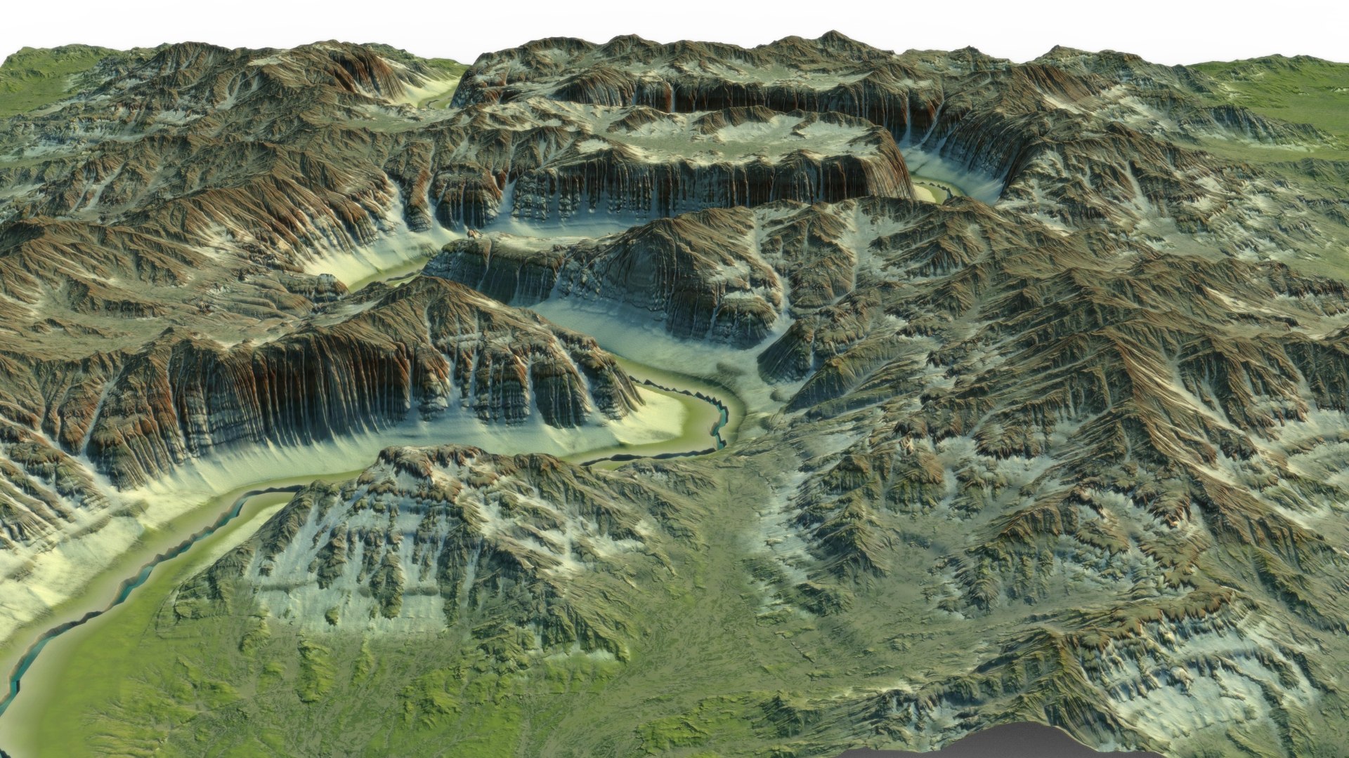 Games Maps Terrain 3D - TurboSquid 1523497