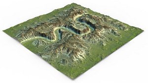 Blender River Models | TurboSquid