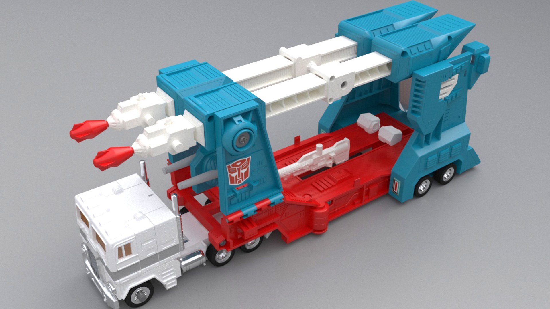 Ultra Magnus G1 Toy 3D Model - TurboSquid 2089359