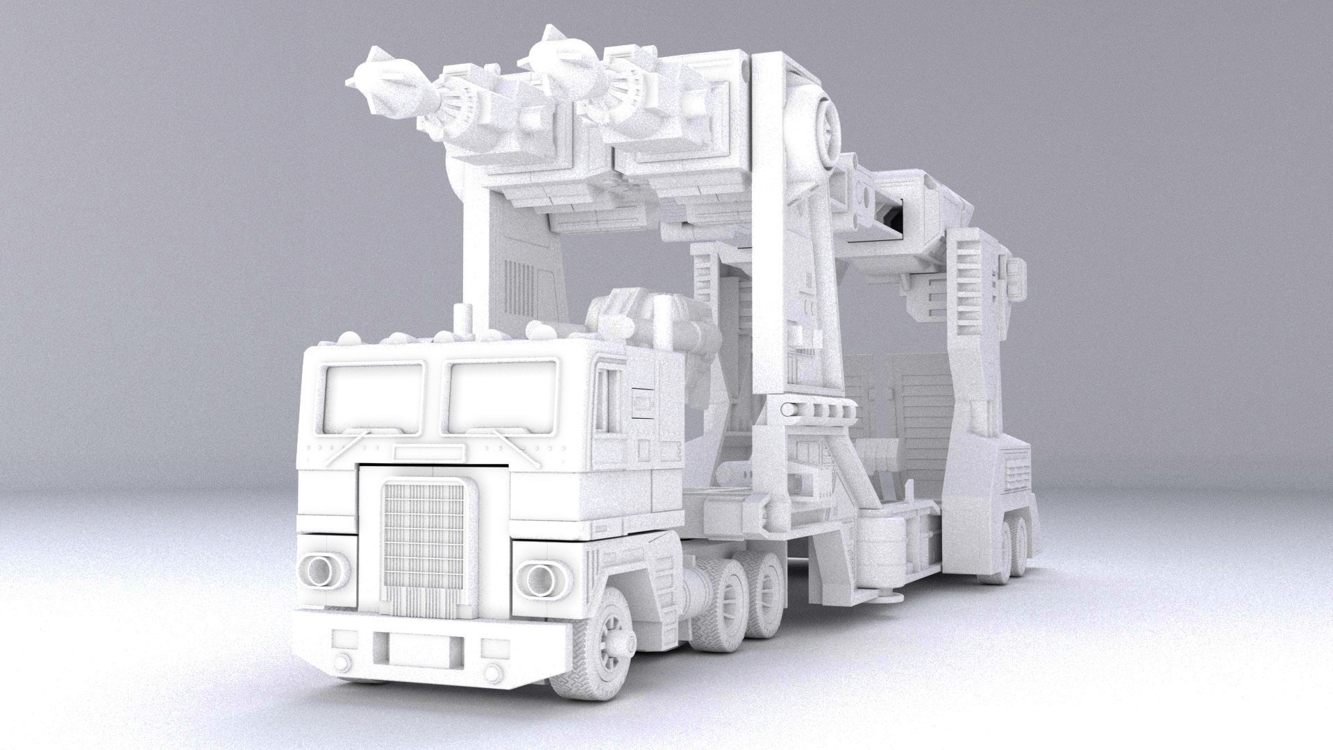 Ultra Magnus G1 Toy 3D Model - TurboSquid 2089359