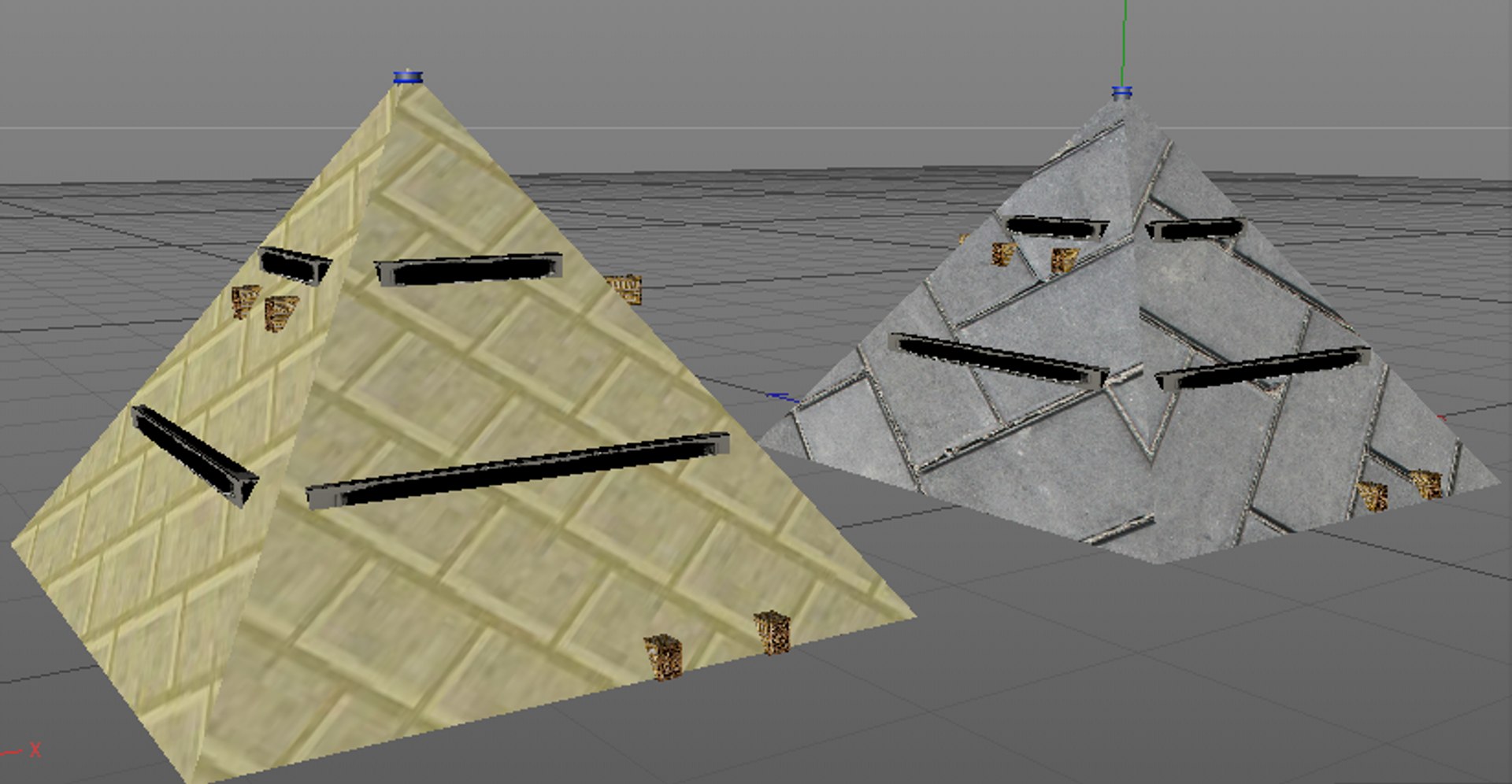 Pyramids 3D Model - TurboSquid 1612585