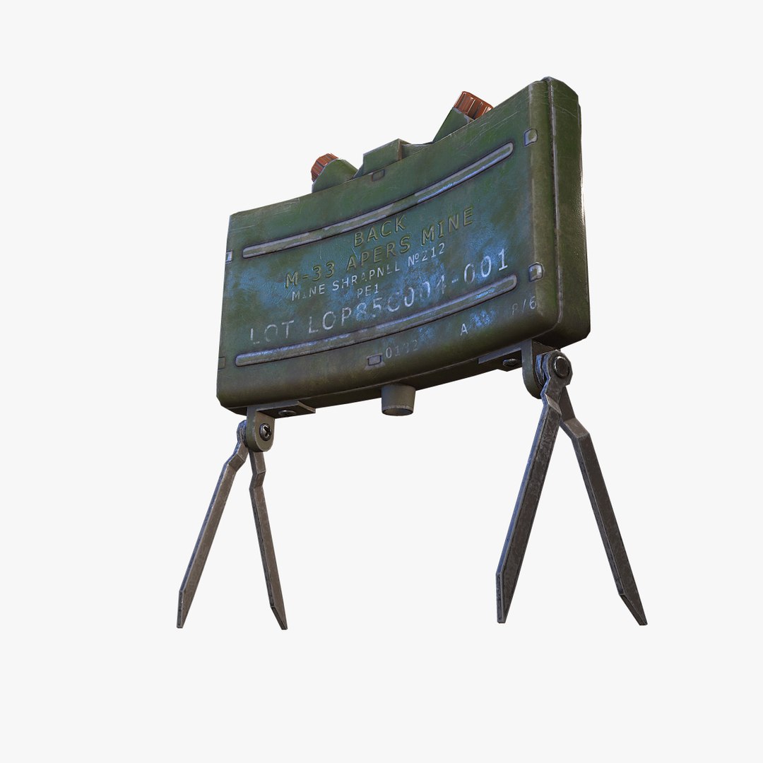 Claymore Pbr Model - TurboSquid 1166060