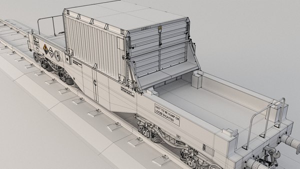 3D train nuclear model - TurboSquid 1524150