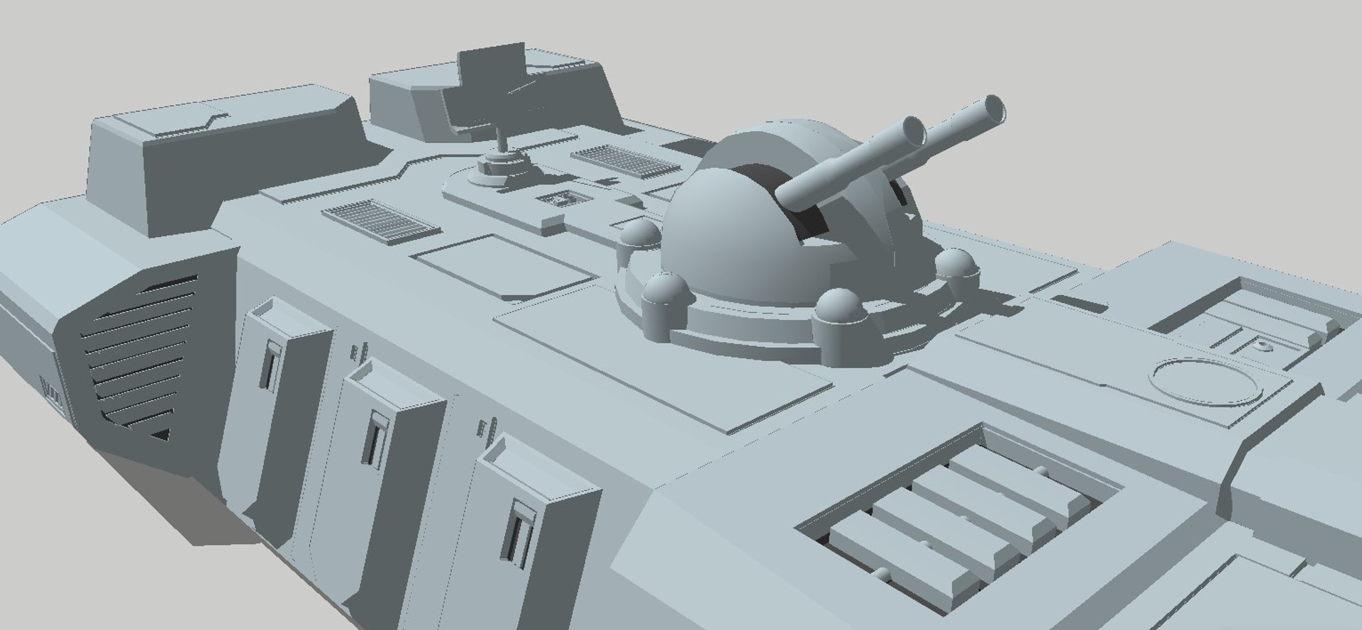Itt Imperial Troop Transport 3D Model - TurboSquid 1304257