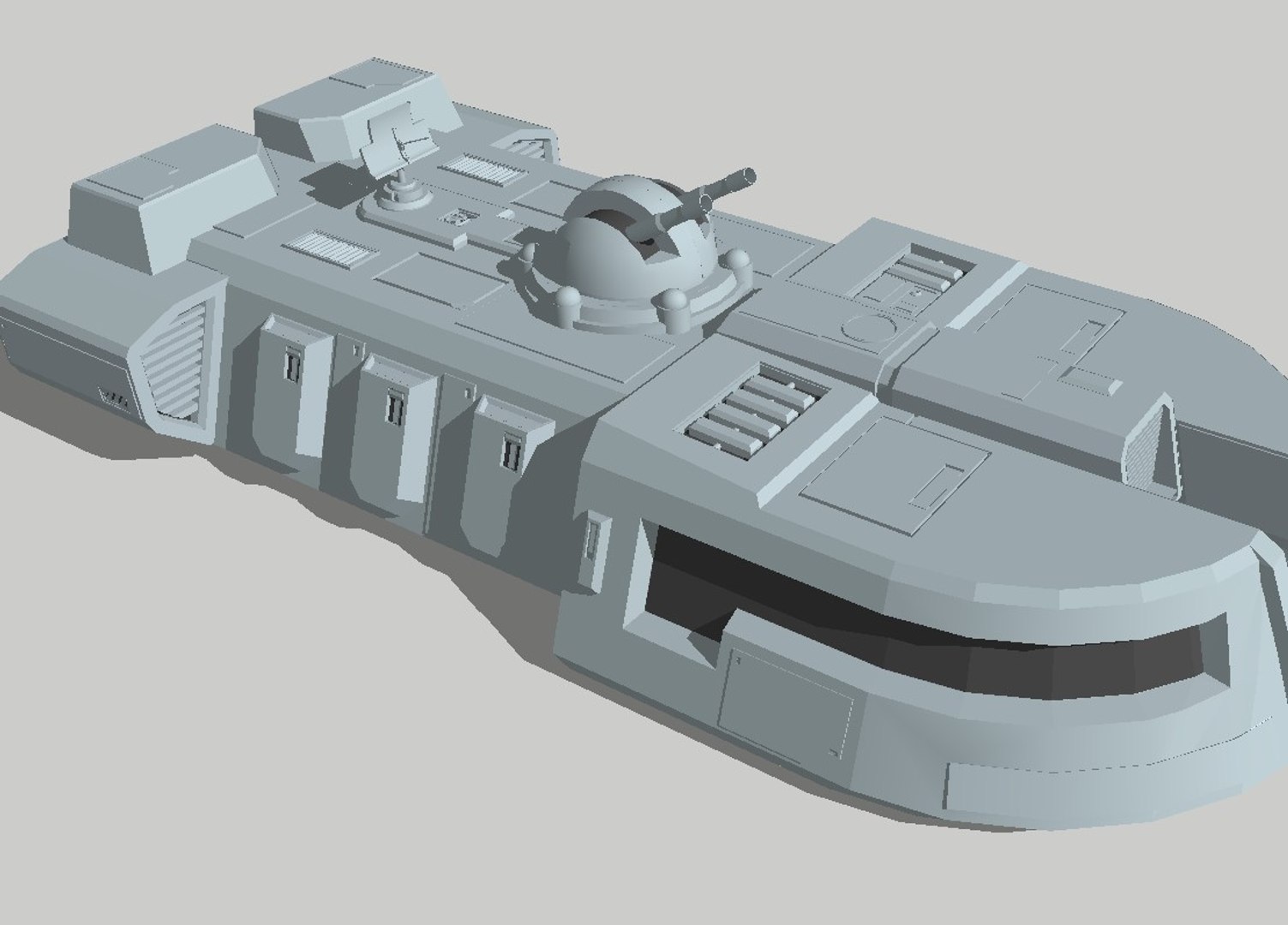 Itt Imperial Troop Transport 3D Model - TurboSquid 1304257