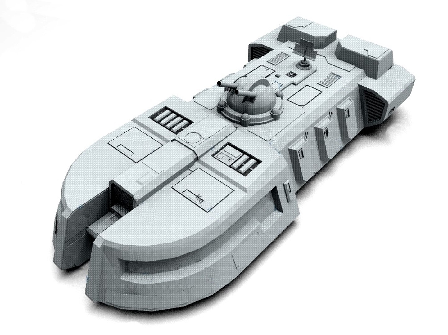 Itt Imperial Troop Transport 3D Model - TurboSquid 1304257