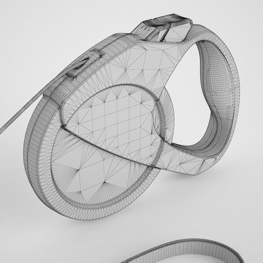 3d Dog Leash Model