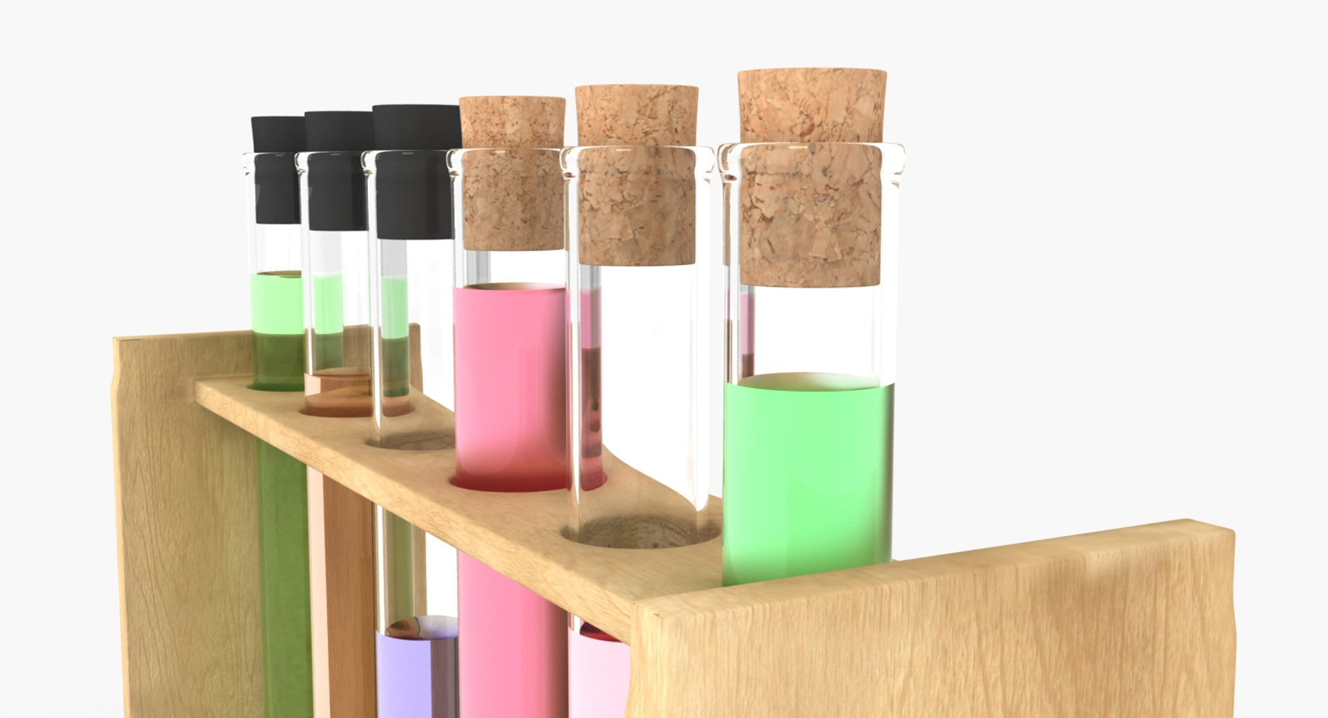 3d test tube rack
