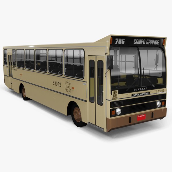 Ciferal Padron Alvorada 86 MB 1313 サンタ ソフィア3Dモデル - TurboSquid 2146218