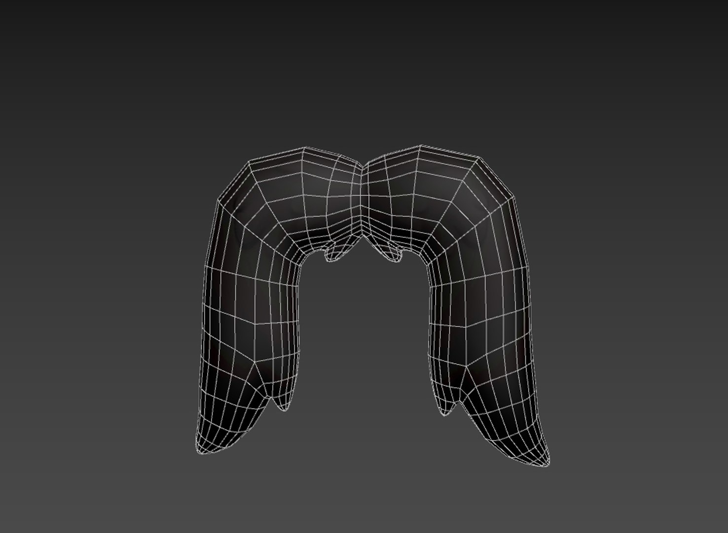 3D Mustache Hair Model - TurboSquid 1536988