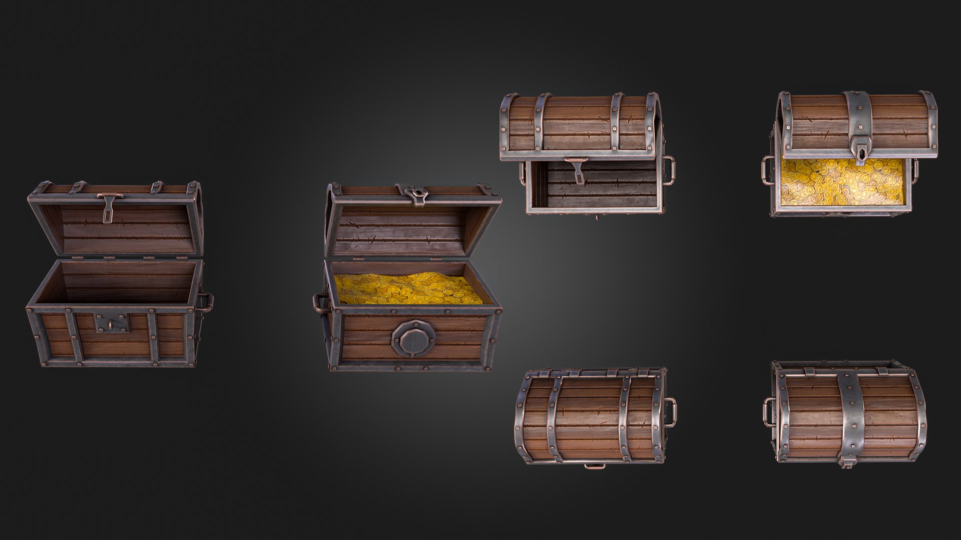 Chest 3D Model - TurboSquid 2281019