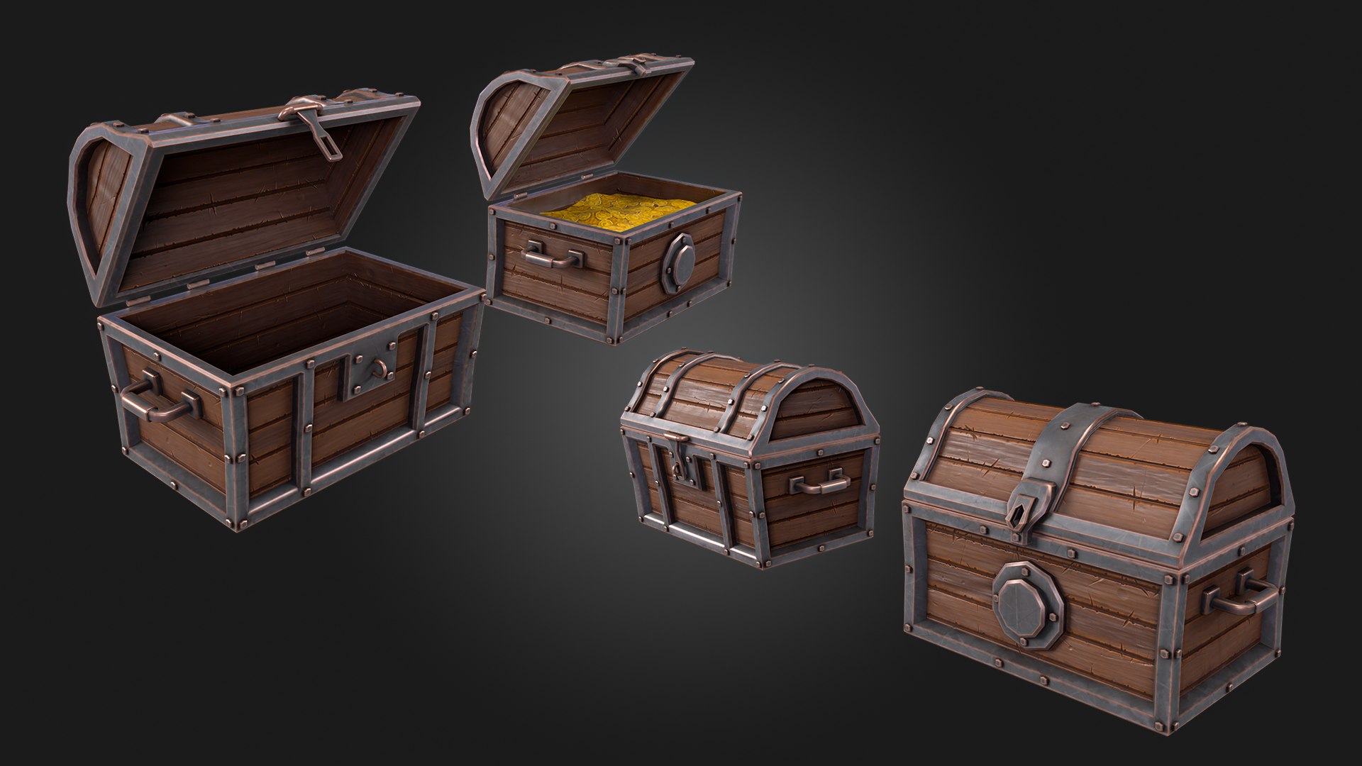 Chest 3D Model - TurboSquid 2281019