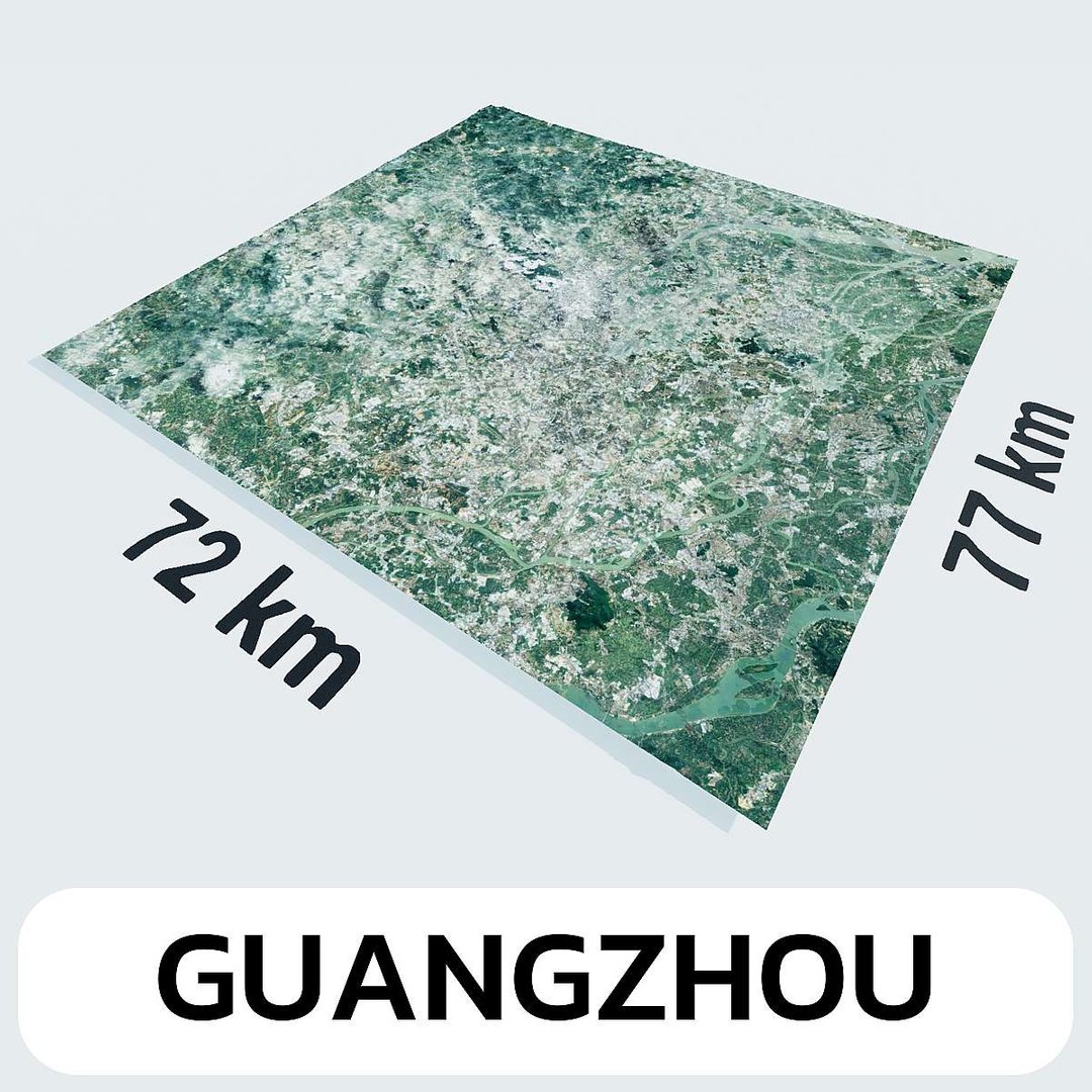 Guangzhou China City Landscape 3D Model 3D model - TurboSquid 2038125