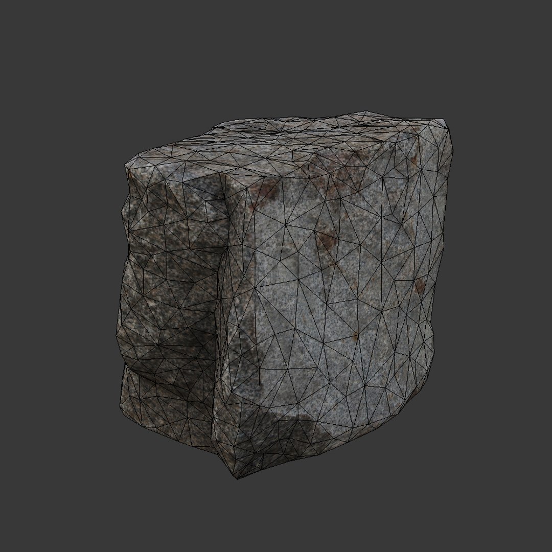 Stone Scan 3d Model