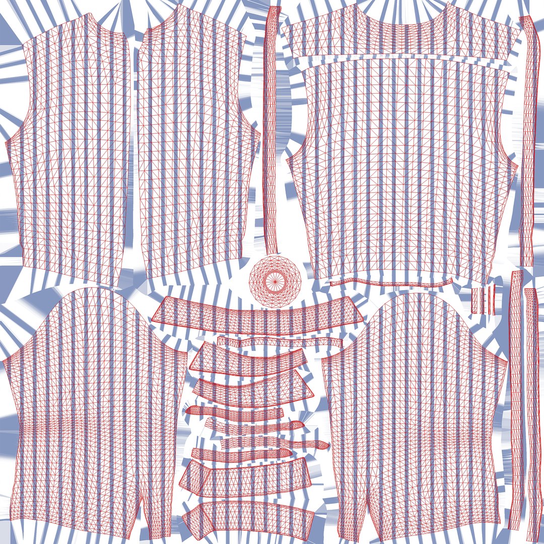 Formal Shirt 3D Model - TurboSquid 2509489