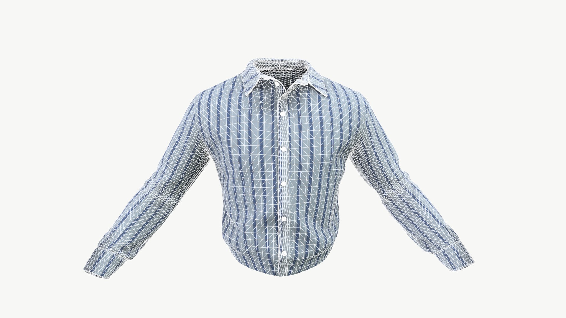 Formal Shirt 3D Model - TurboSquid 2509489