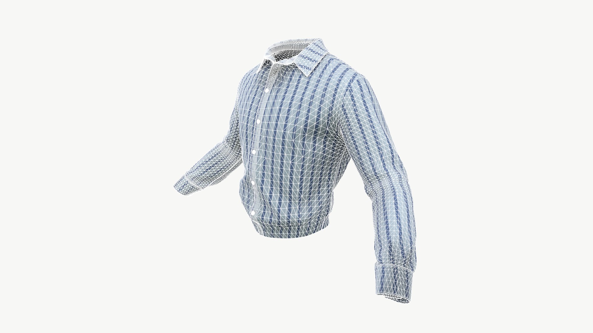 Formal Shirt 3D Model - TurboSquid 2509489