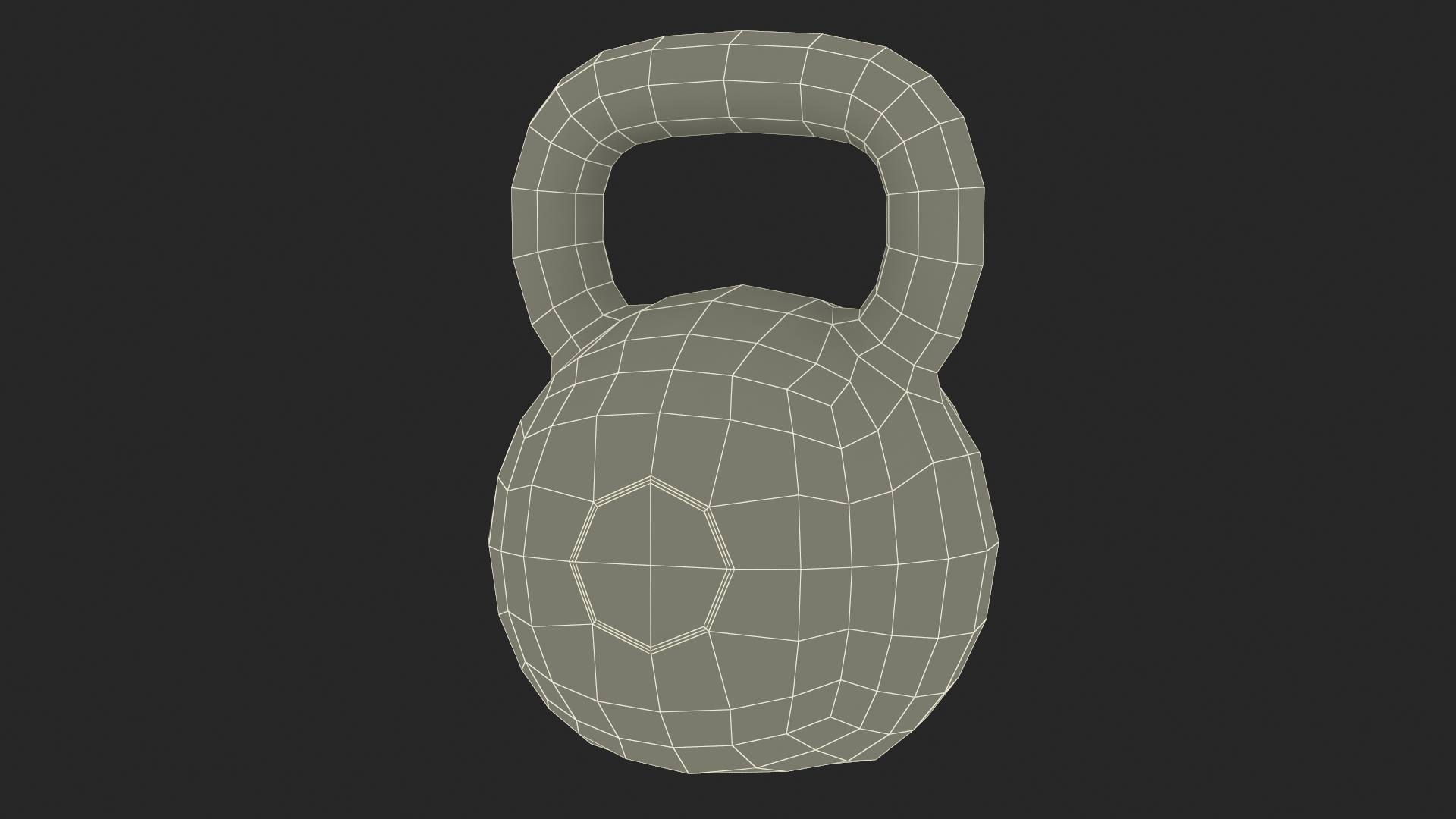 3D Fitness Kettlebell model - TurboSquid 2167809