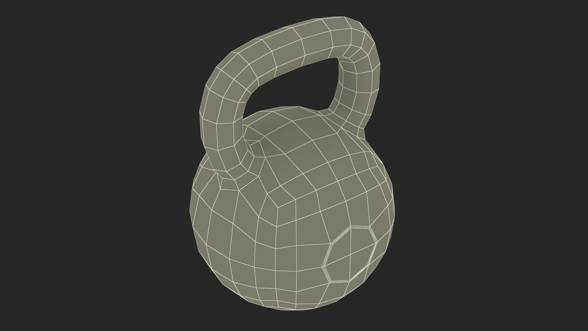 3D Fitness Kettlebell model - TurboSquid 2167809