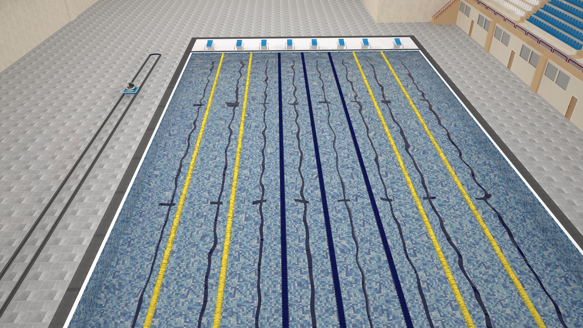 Swimming Pool 3D Model - TurboSquid 1433013
