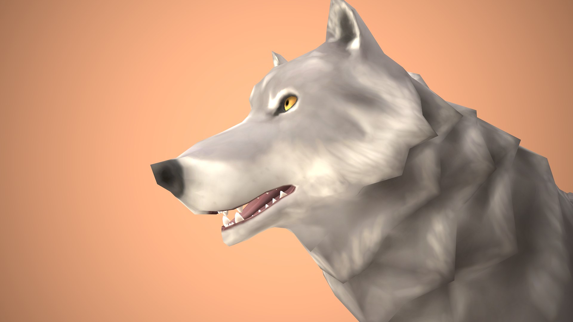 Wolf - Stylized Animals Pack Model - TurboSquid 1941213