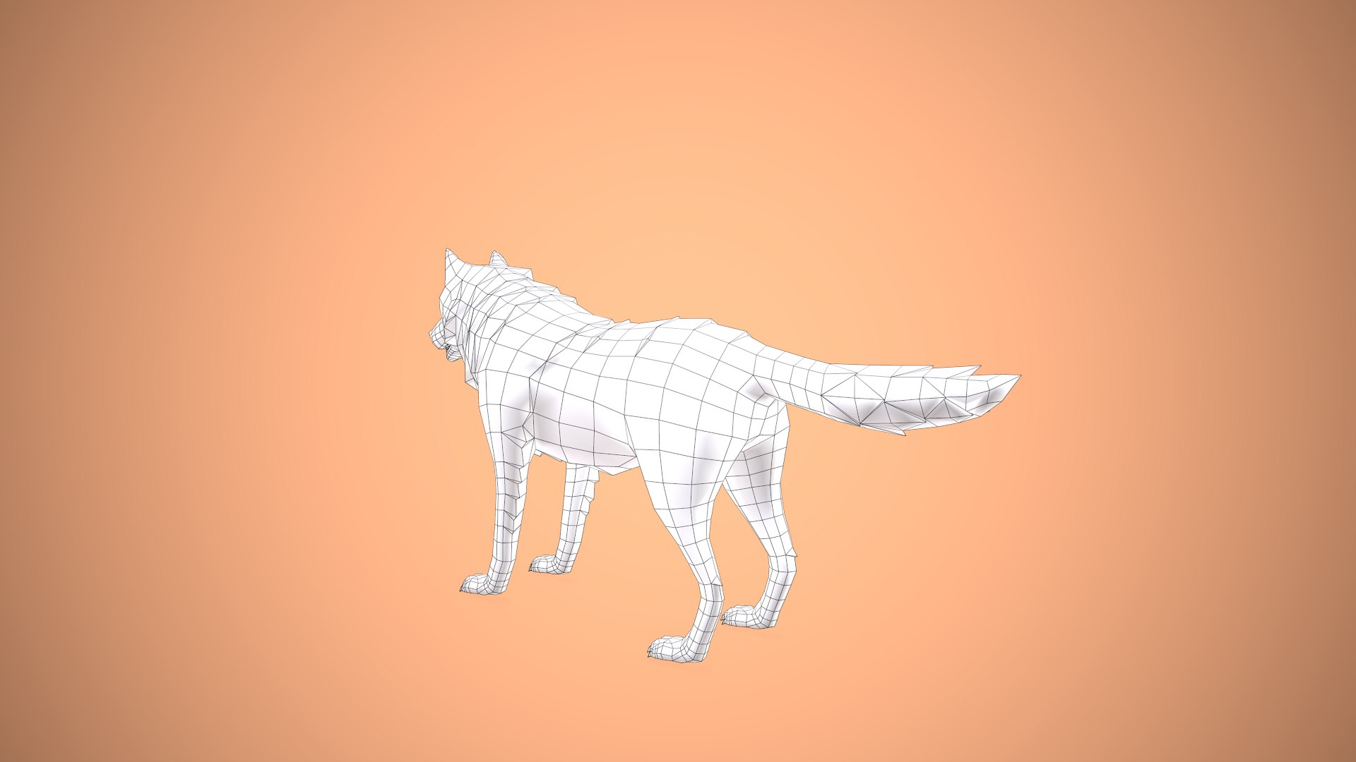 Wolf - Stylized Animals Pack Model - TurboSquid 1941213