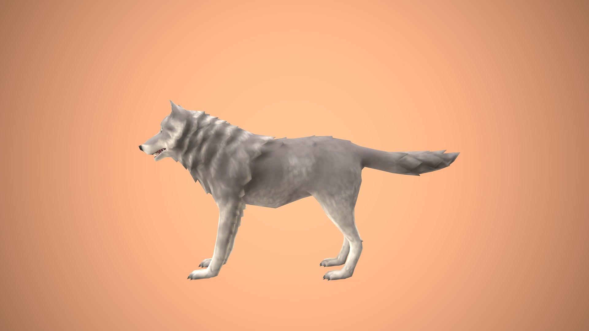 Wolf - Stylized Animals Pack Model - TurboSquid 1941213