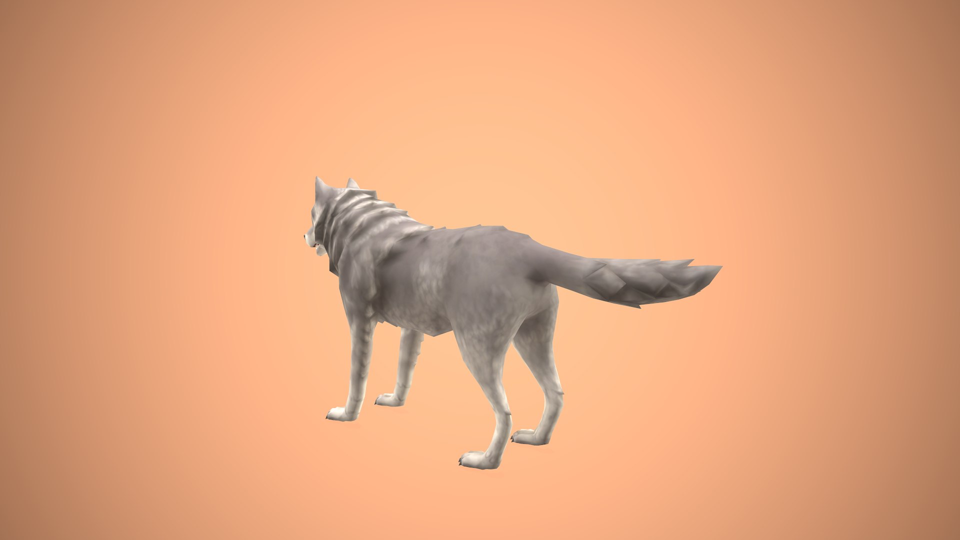 Wolf - Stylized Animals Pack Model - TurboSquid 1941213
