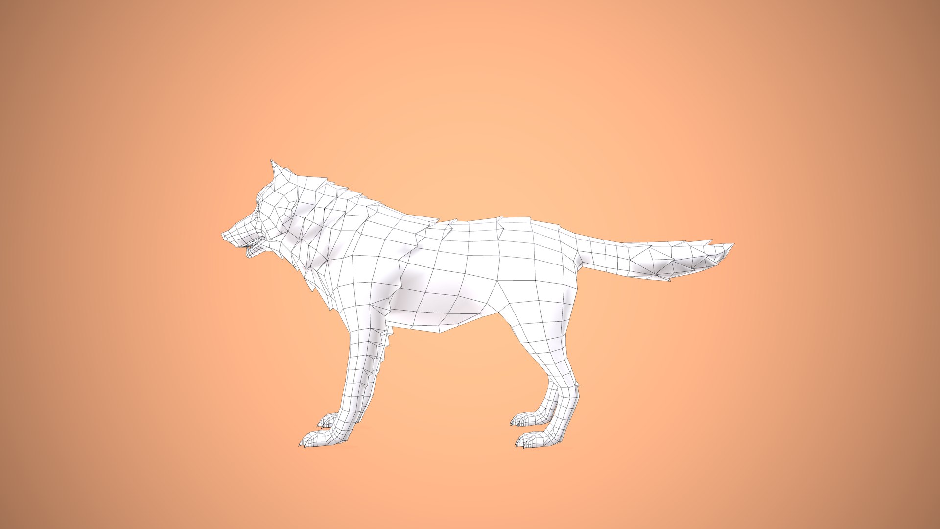Wolf - Stylized Animals Pack Model - TurboSquid 1941213