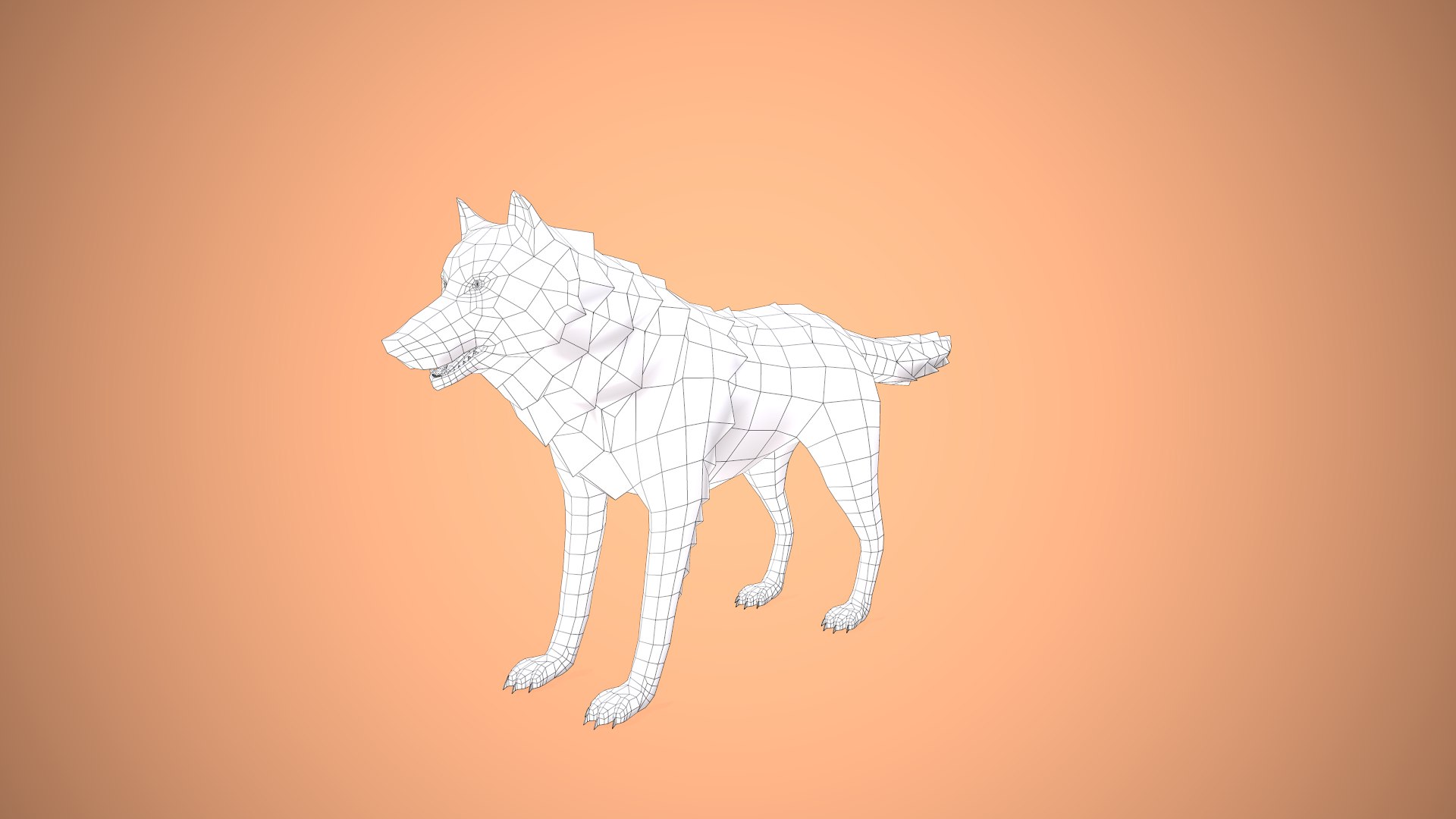 Wolf - Stylized Animals Pack Model - TurboSquid 1941213