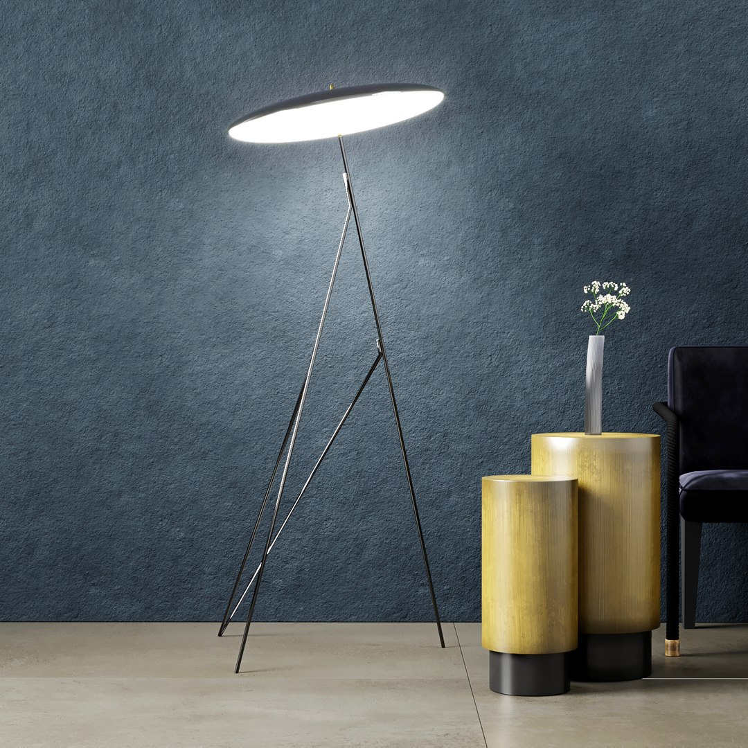 Floor lamp 3D model - TurboSquid 1590865