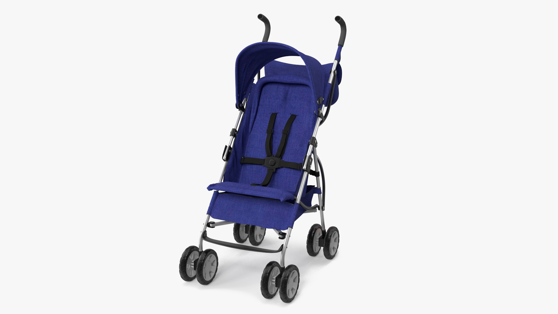 Portable Folding Baby Stroller With Bag 3D Model - TurboSquid 2146920