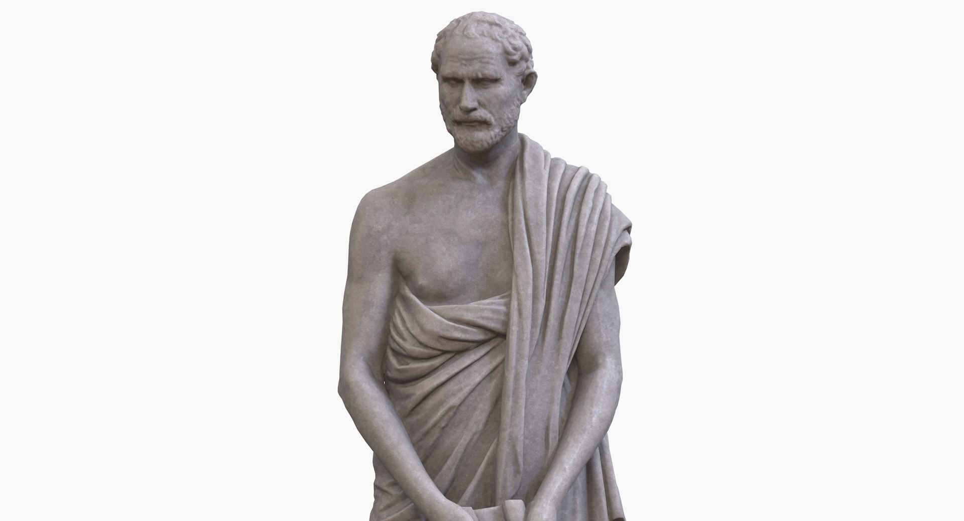 Philosopher Man Statue v3 3D - TurboSquid 2028105