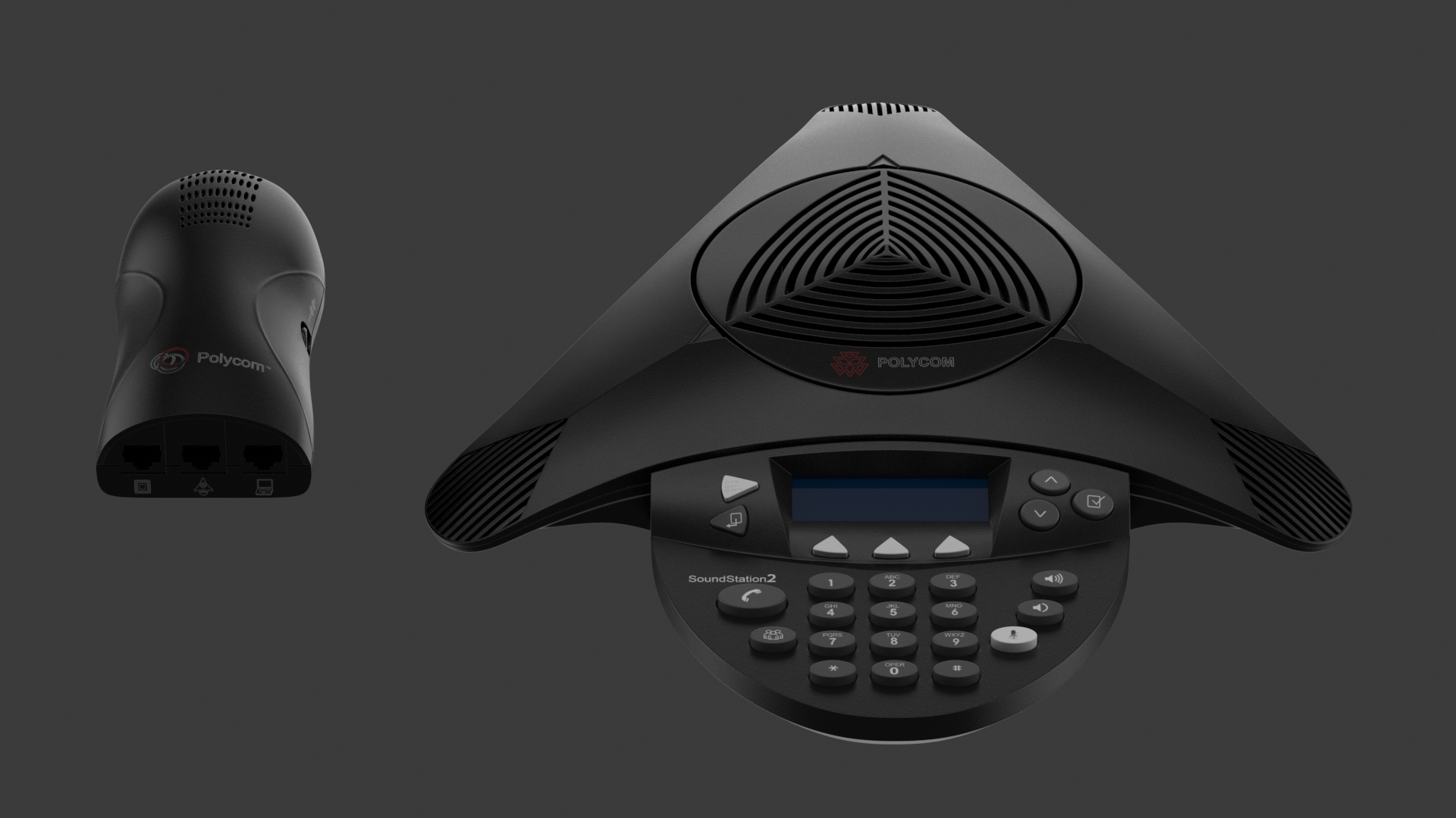 3D Polycom Soundstation2 Expandable Model - TurboSquid 1474121