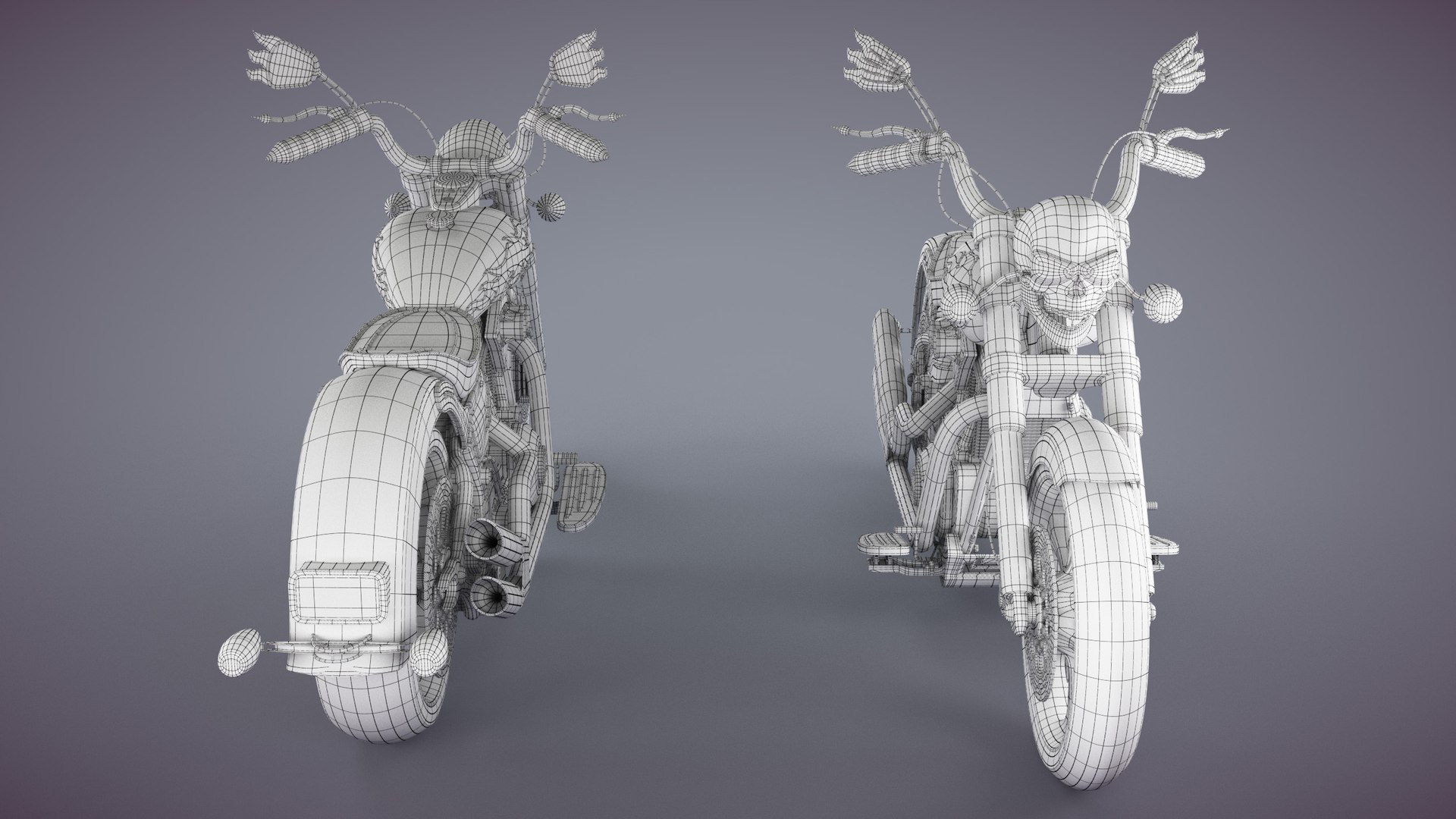Rigged Concept Moto Motorcycle 3D Model - TurboSquid 1506778