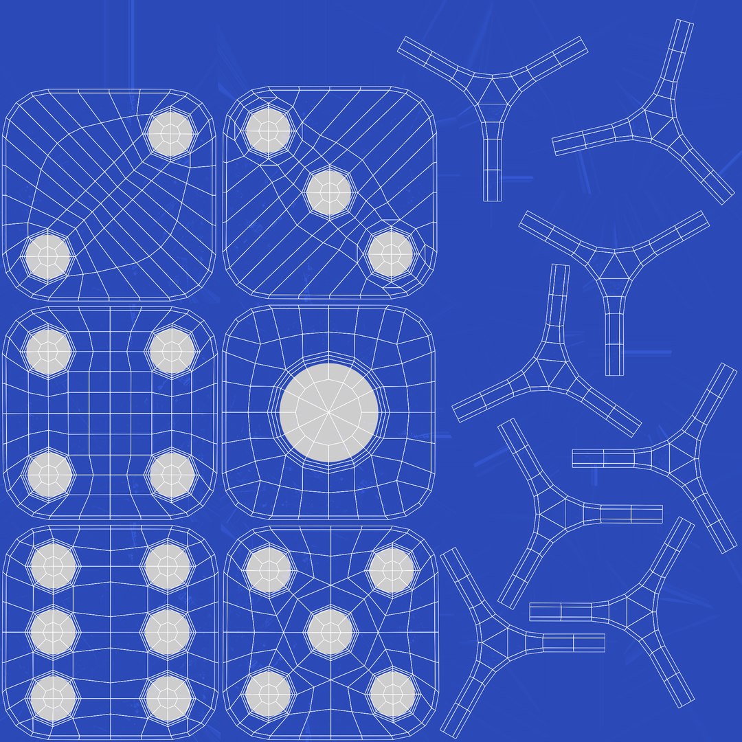 Dice Model - TurboSquid 1973132