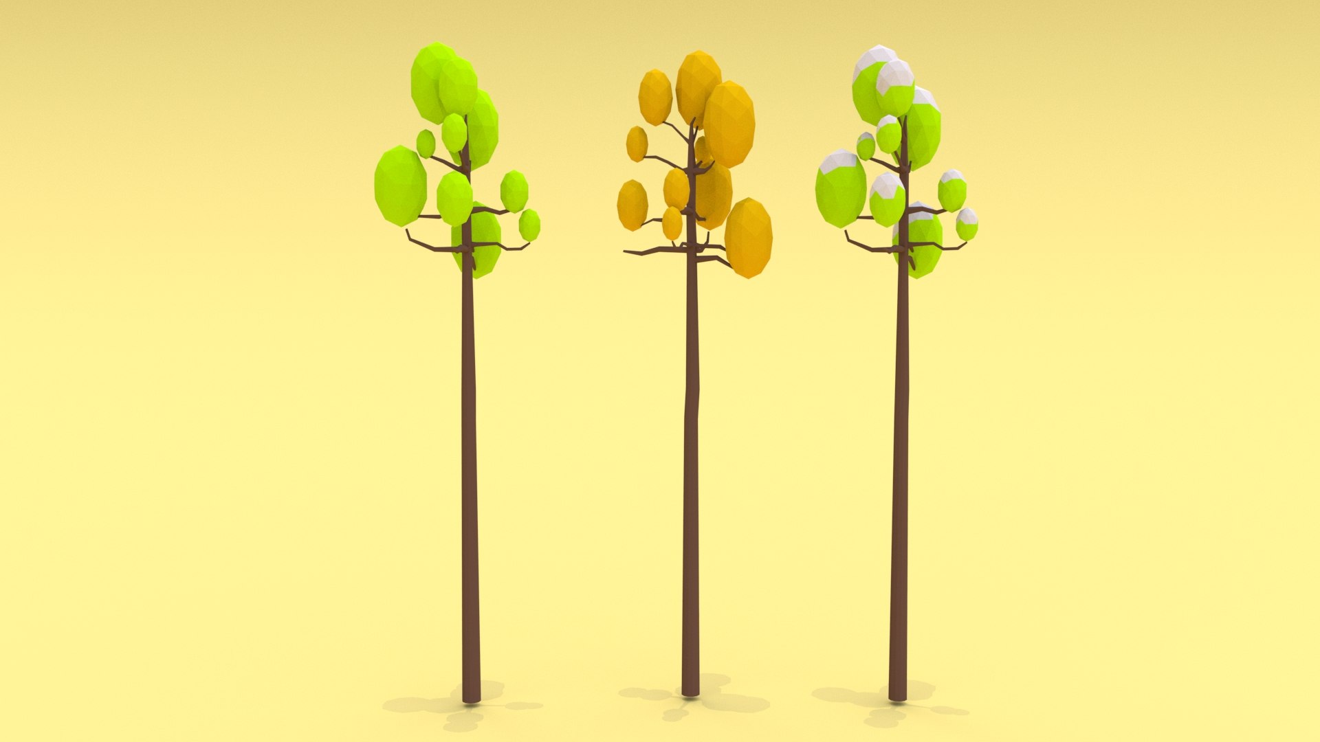 Tree Pack 3D Model - TurboSquid 1677801